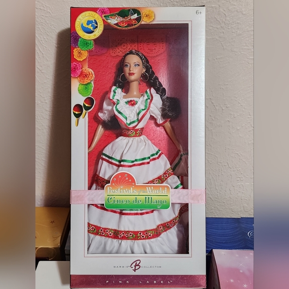 Barbie | Toys | Mattel 206 Pink Label Festivals Of The World Cinco De ...